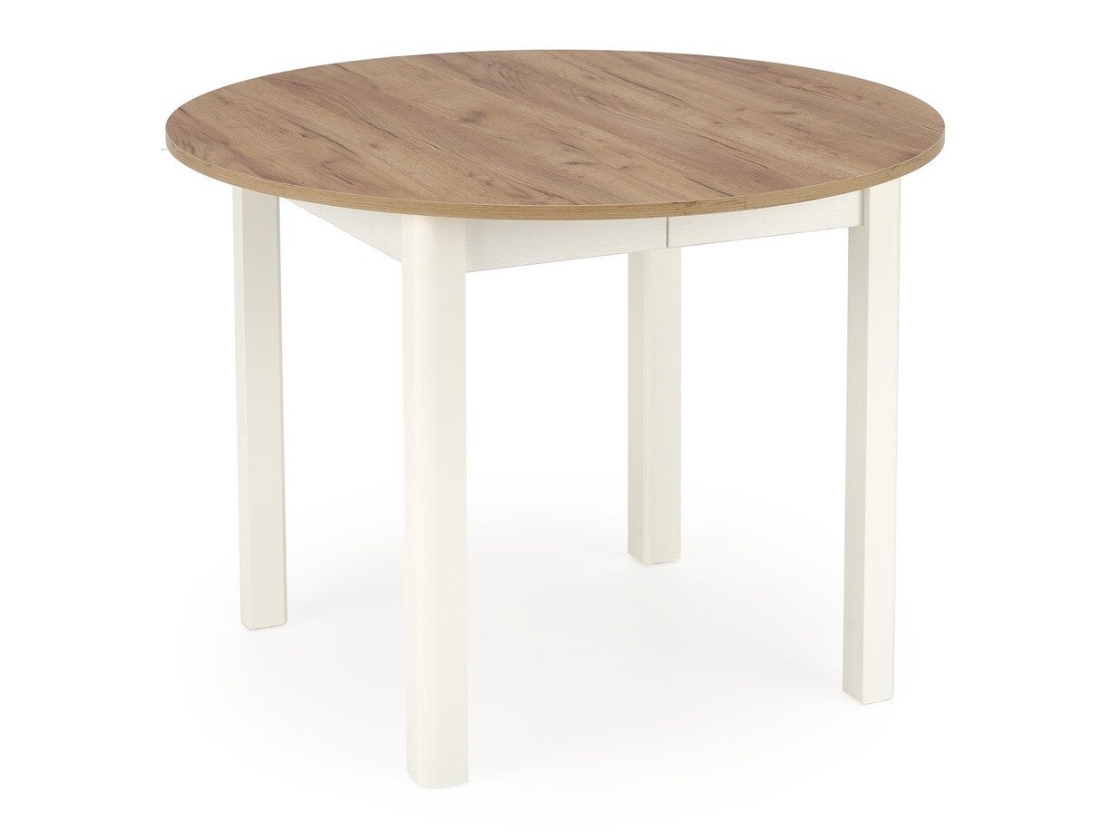 Mesa Houston 961, Craft roble, Blanco, 76cm, Alargamiento, Aglomerado ...