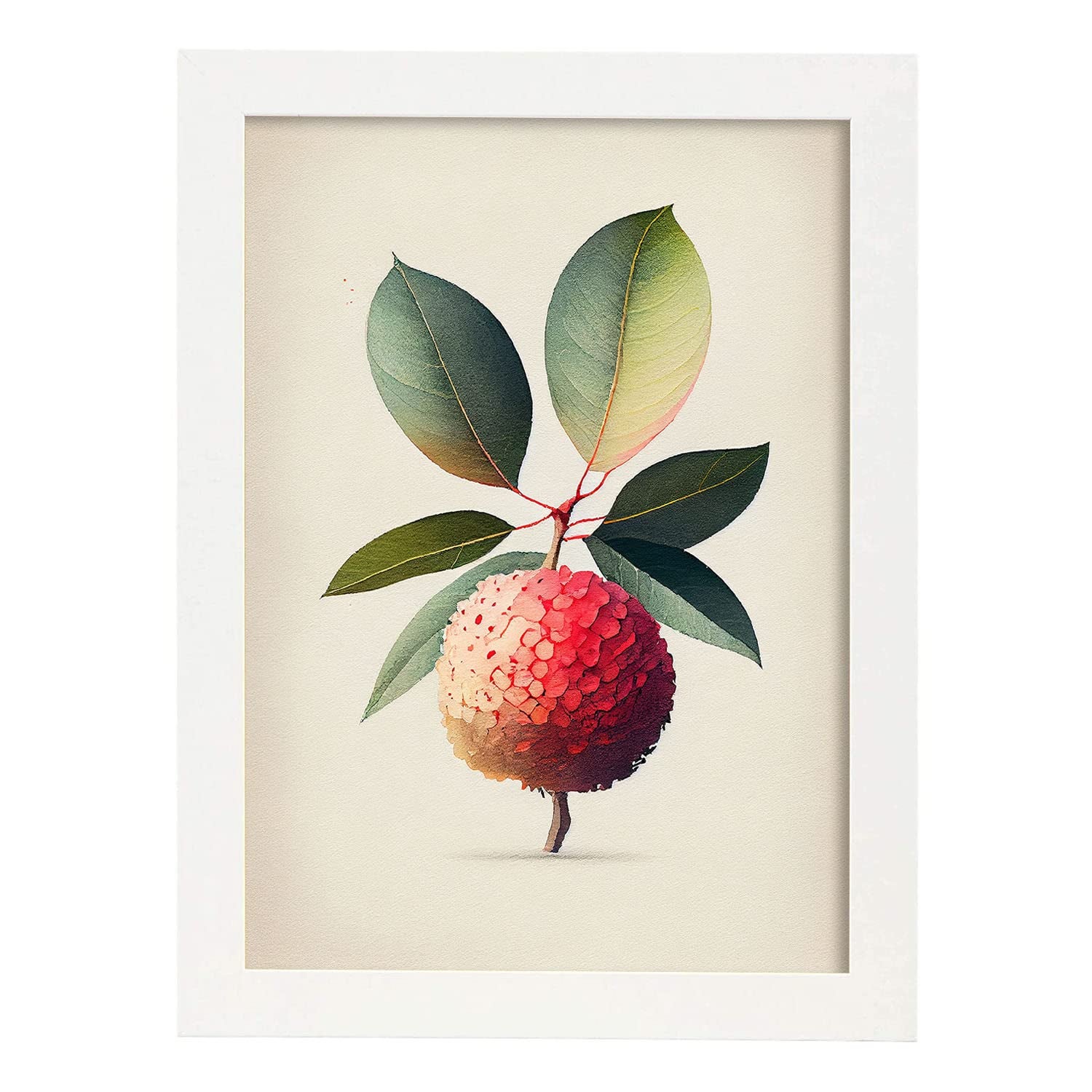 Nacnic Poster De Lichi A Todo Color Ilustraciones De Frutas Verduras Y ...