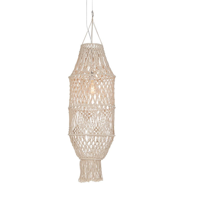 Suspension string hl - 1 lumière - Ø 360 mm - Beige - Rustique ...