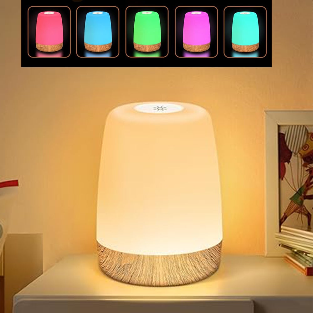 Lampe de bureau sans fil, lampe de chevet LED tactile à intensité ...