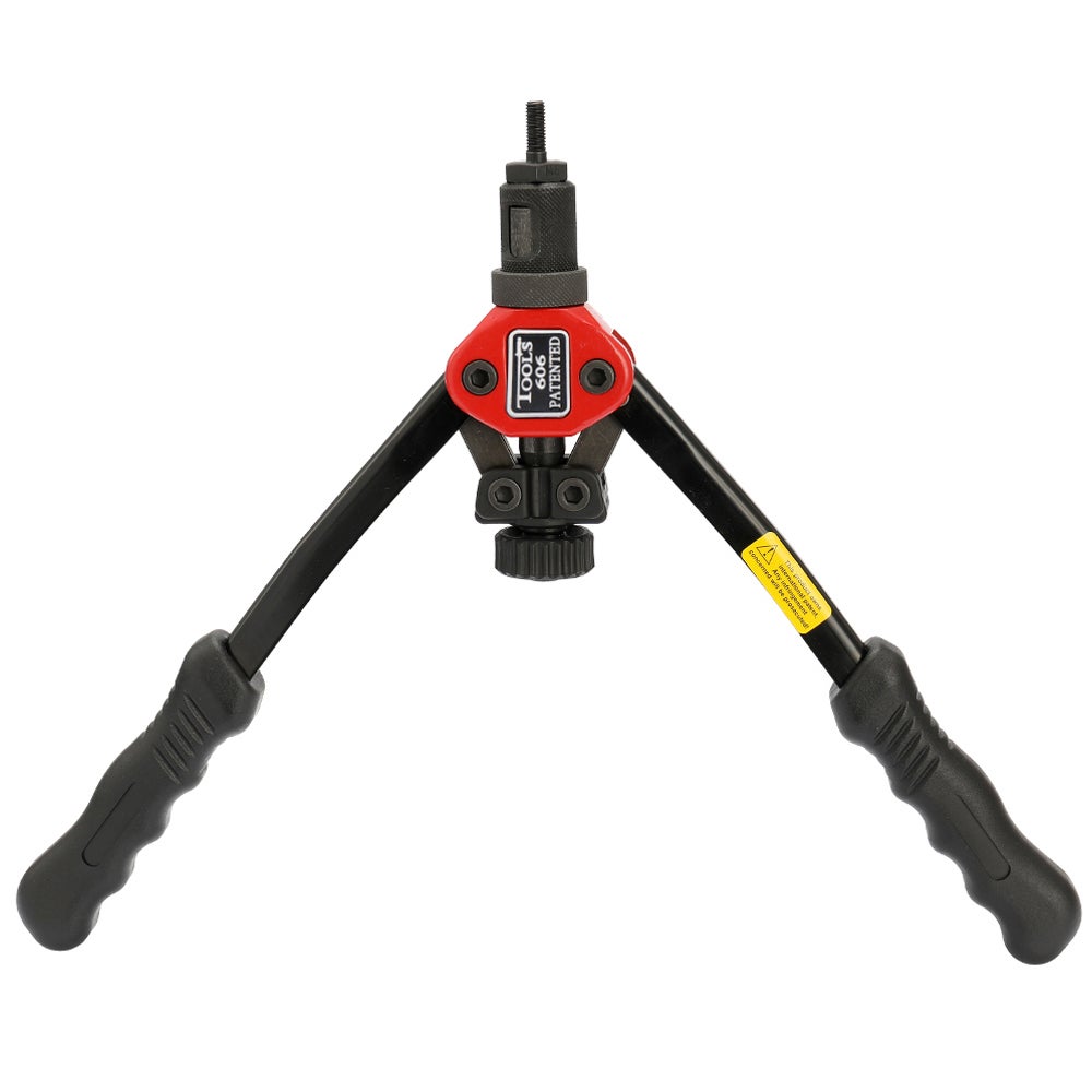 Remachadora manual BT-606 de 12 pulgadas, remachadora de doble husillo ...