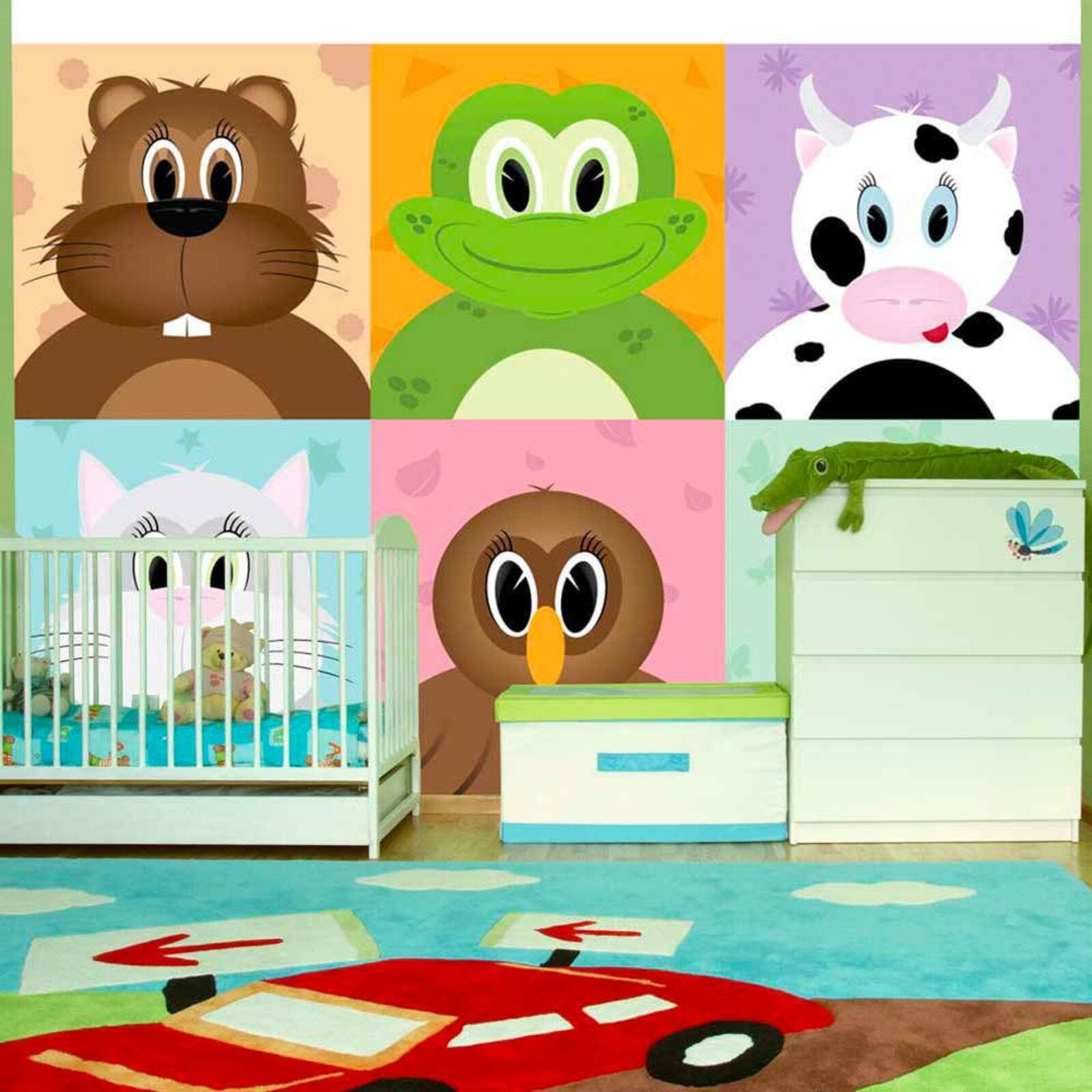 Papier Peint Animaux Joyeux 300 X 210 Cm Leroy Merlin papier-peint-animaux-joyeux-300-x-210-cm-leroy-merlin