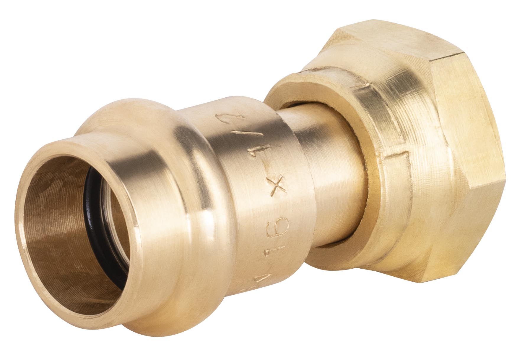 Raccord Cuivre à Sertir Ø16 - Femelle Ecrou Tournant 15x21 NOYON & THIEBAULT | Leroy Merlin