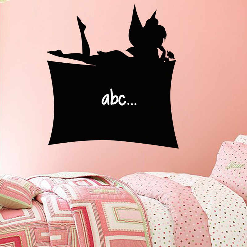 Adesivo ardesia Silhouette Fata - Sticker adesivo - adesivi murali ...