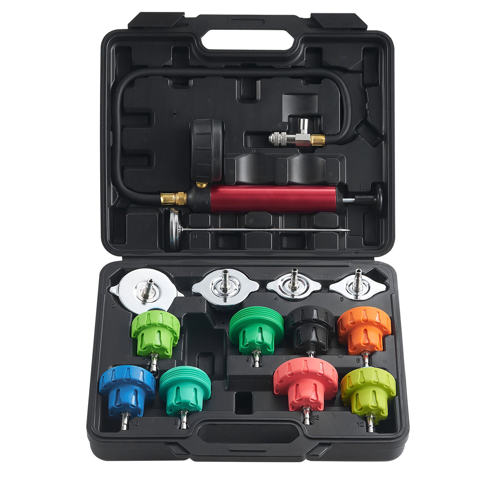 Kit testeur pression radiateur universel SucceBuy 14 pièces, test de ...