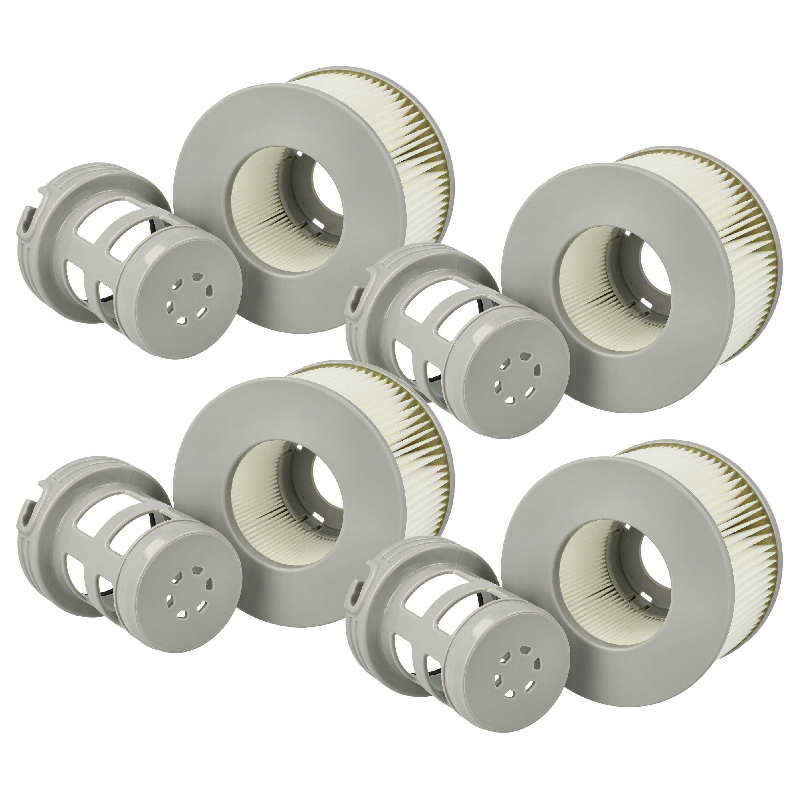 Vhbw 4x Cartuccia filtro compatibile con MSpa Camaro piscina, pompa ... Vhbw 4x Cartuccia filtro compatibile con MSpa Camaro piscina, pompa ...