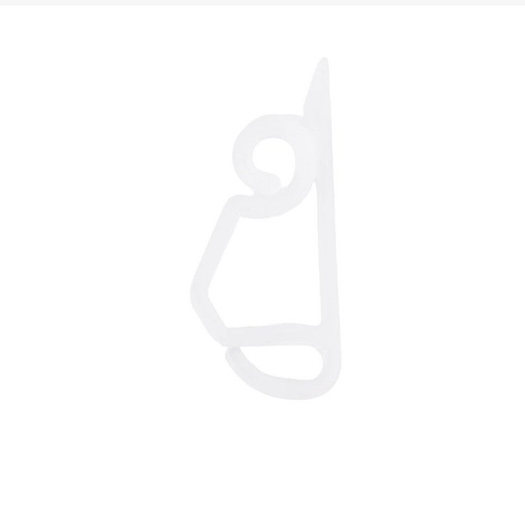 Pack of 100 Gutter Hooks, Garland Hooks for Hanging Christmas Garlands ...