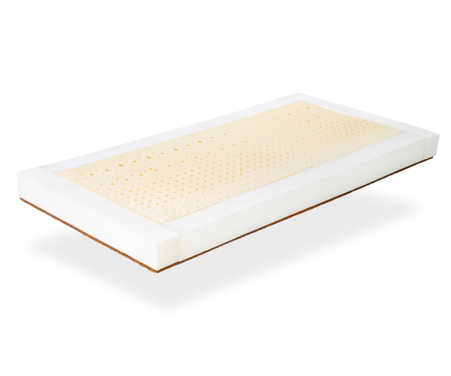 Colchon Latex 67x137 Altura 11 cm, 100% Latex y coco. De funda. Tejido ...