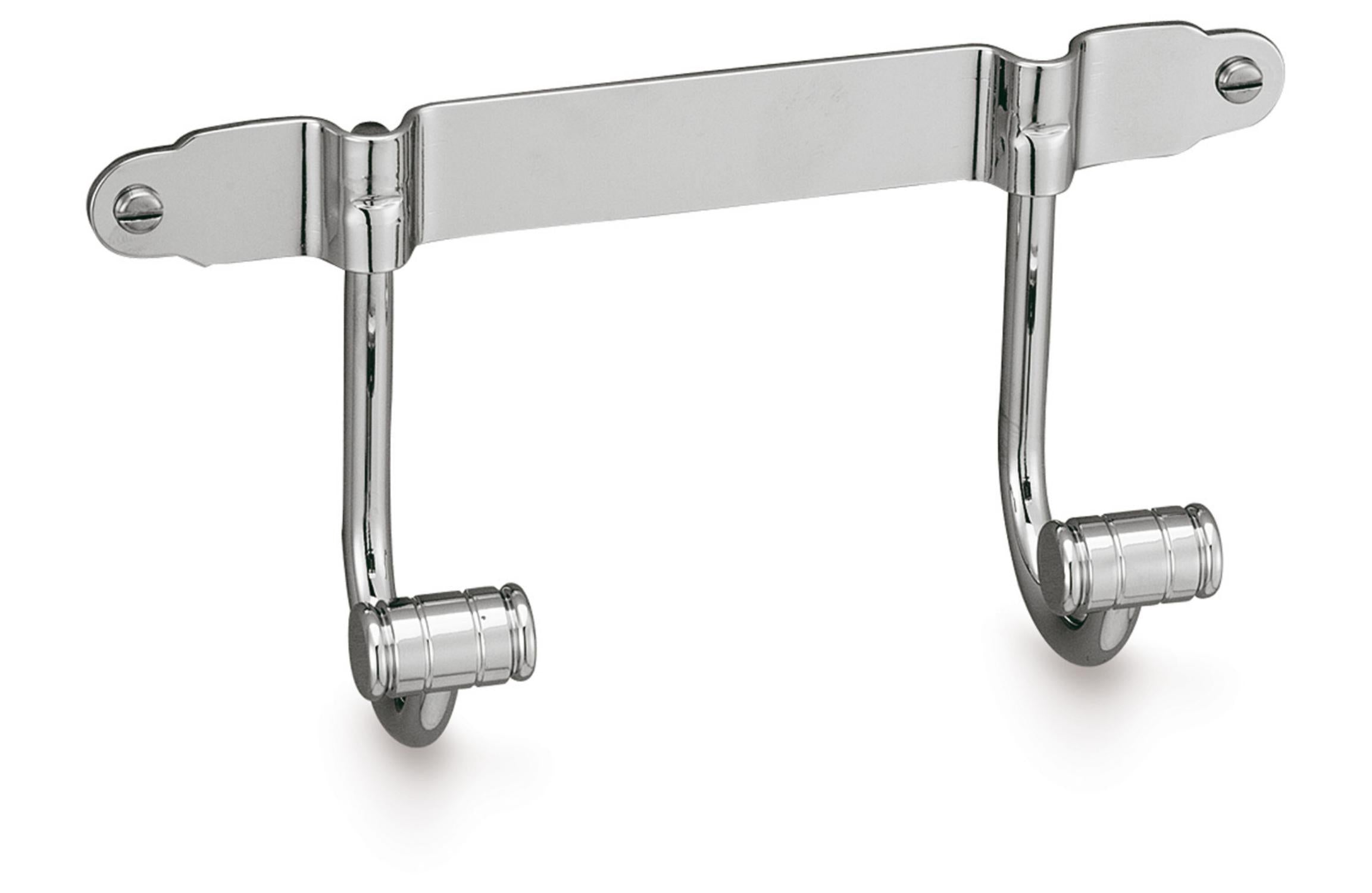 BELTRAN 932 HOTEL Percha Doble Cromo | Leroy Merlin