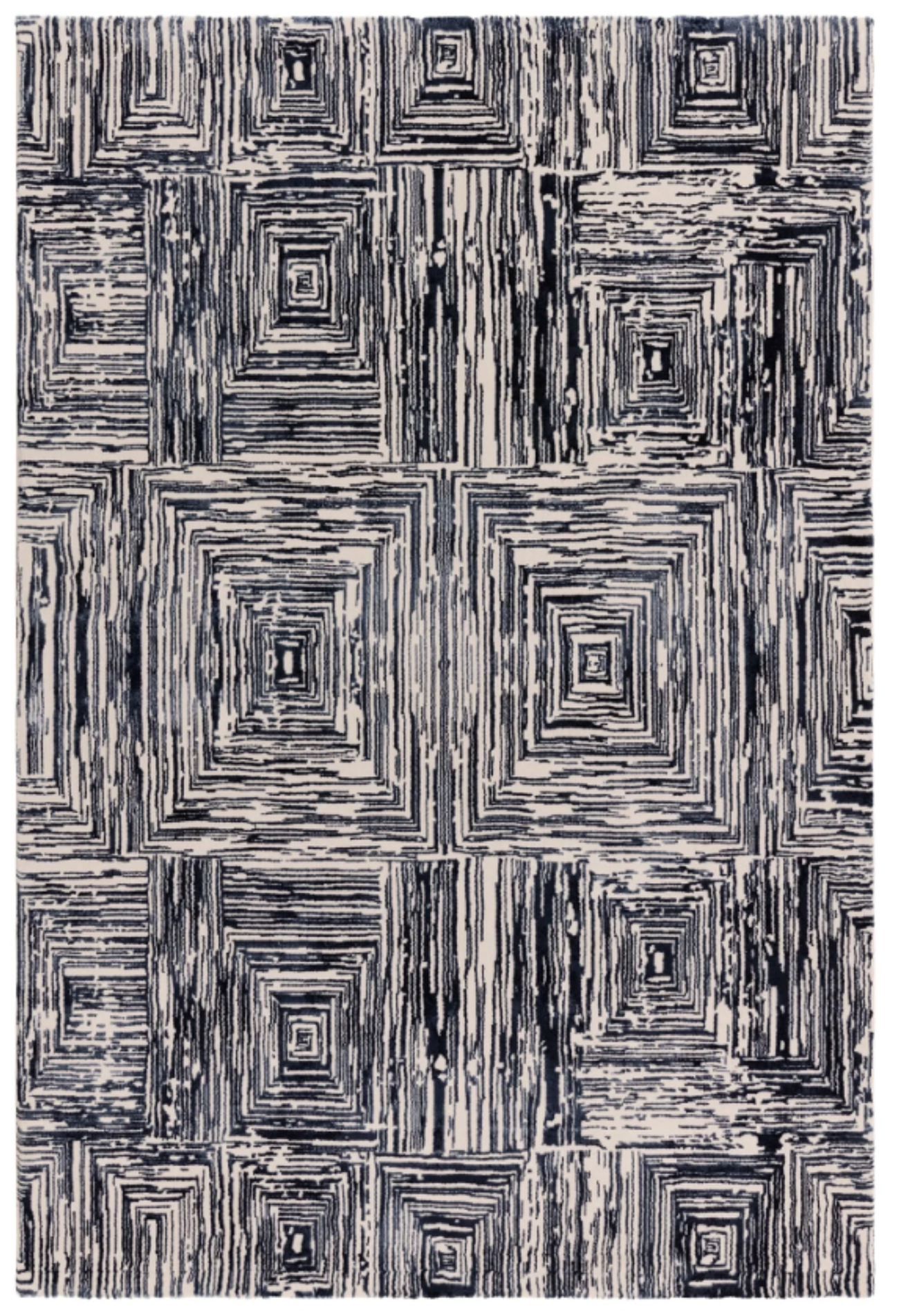 Tapis moderne salon et chambre ZUKA SKETCH 120x170 cm | Leroy Merlin