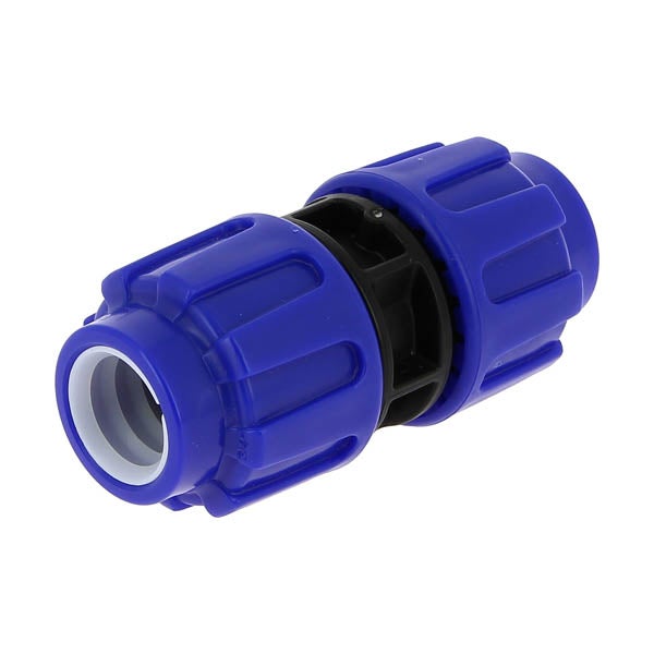 Jonction polypropylène égale compression 16bar PE Ø25 | Leroy Merlin