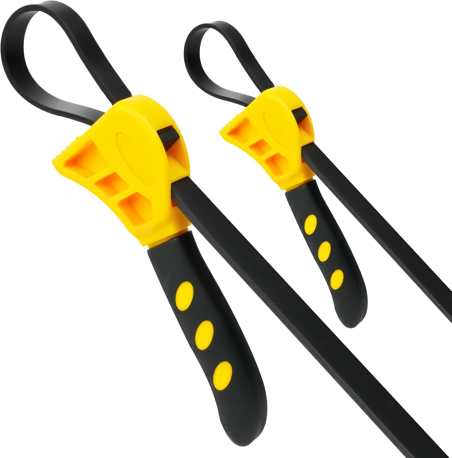 Clé à Sangle Réglable en Caoutchouc, 2pcs Ensemble de Clés à Sangle ...