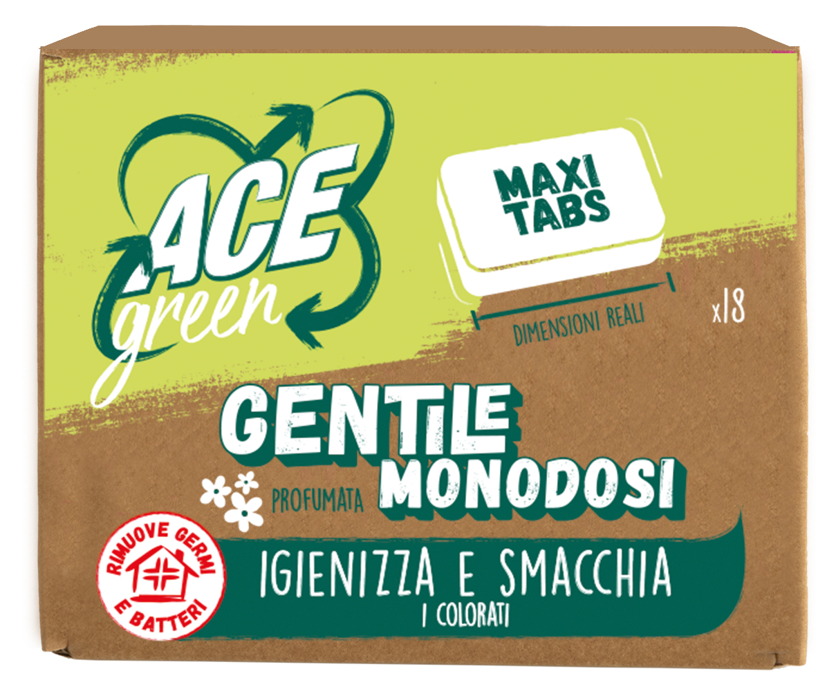 Pastilles d'eau de Javel 18 pièces Ace Gentile parfumées fabriquées en ...