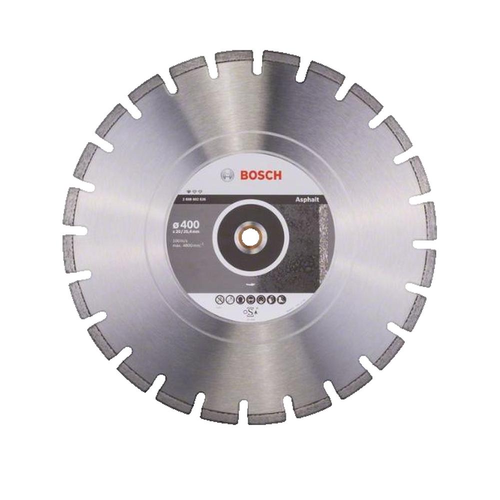 BOSCH 2608602626 Disco de diamante Standard for Asphalt: 400 x 20/25,40 ...