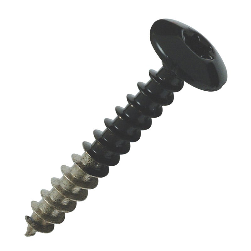 Vis inox pour penture - Vendu par 100 - Teinte : Noir - Diametre : 7 ...