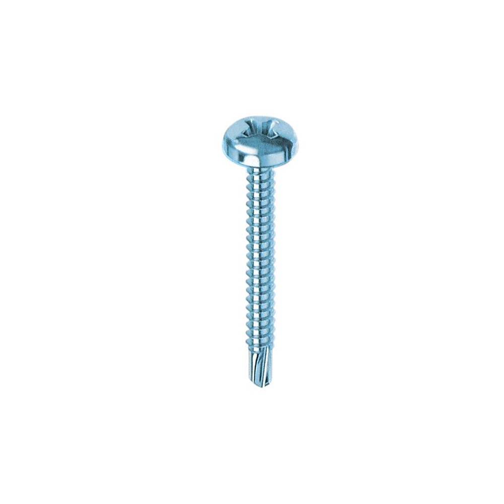 Vis Autoperceuse en Acier Galvanisé avec Tête Cylindrique 3,5x19 mm ...