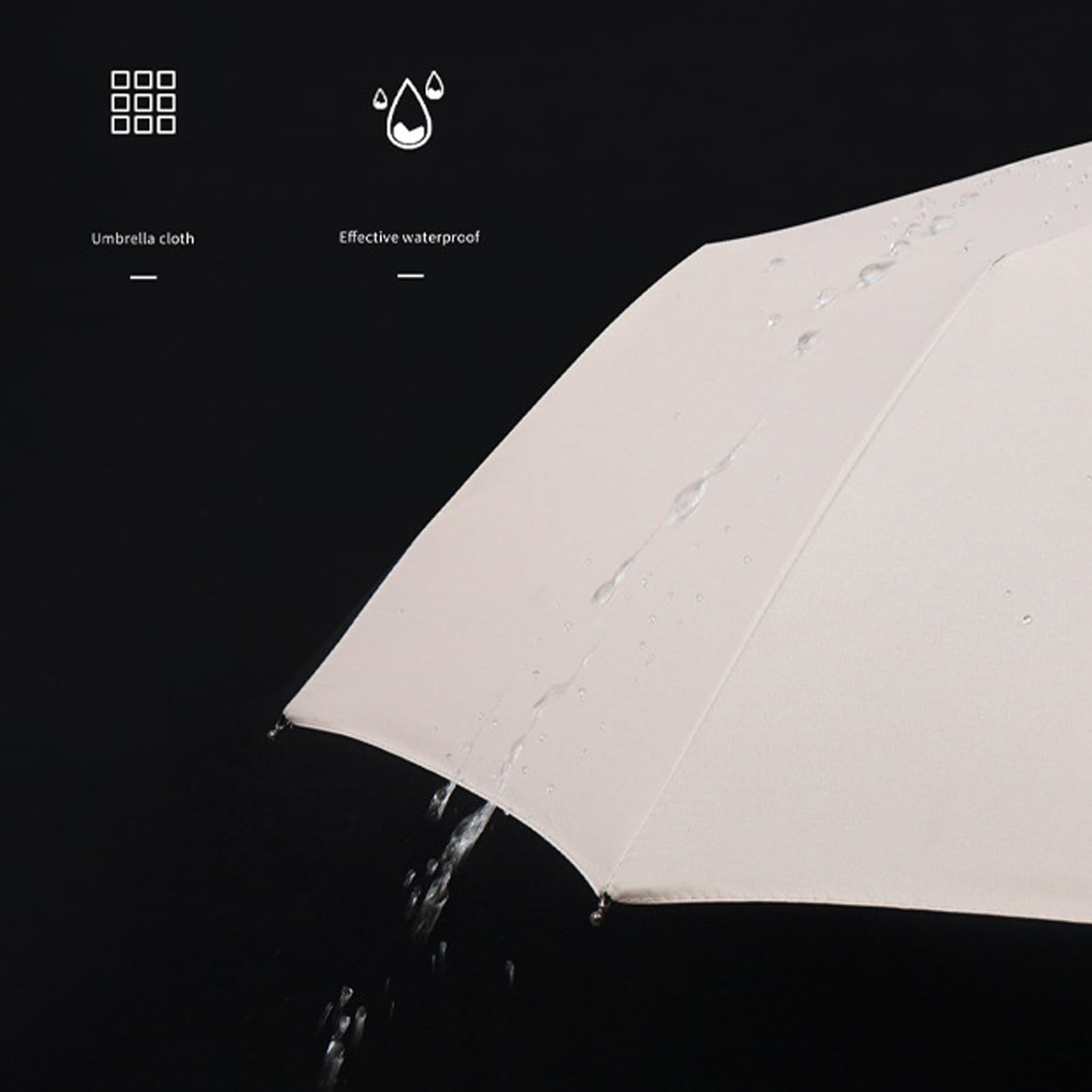 Parapluie automatique 12 baleines Soleil Pluie Double usage Protection ...