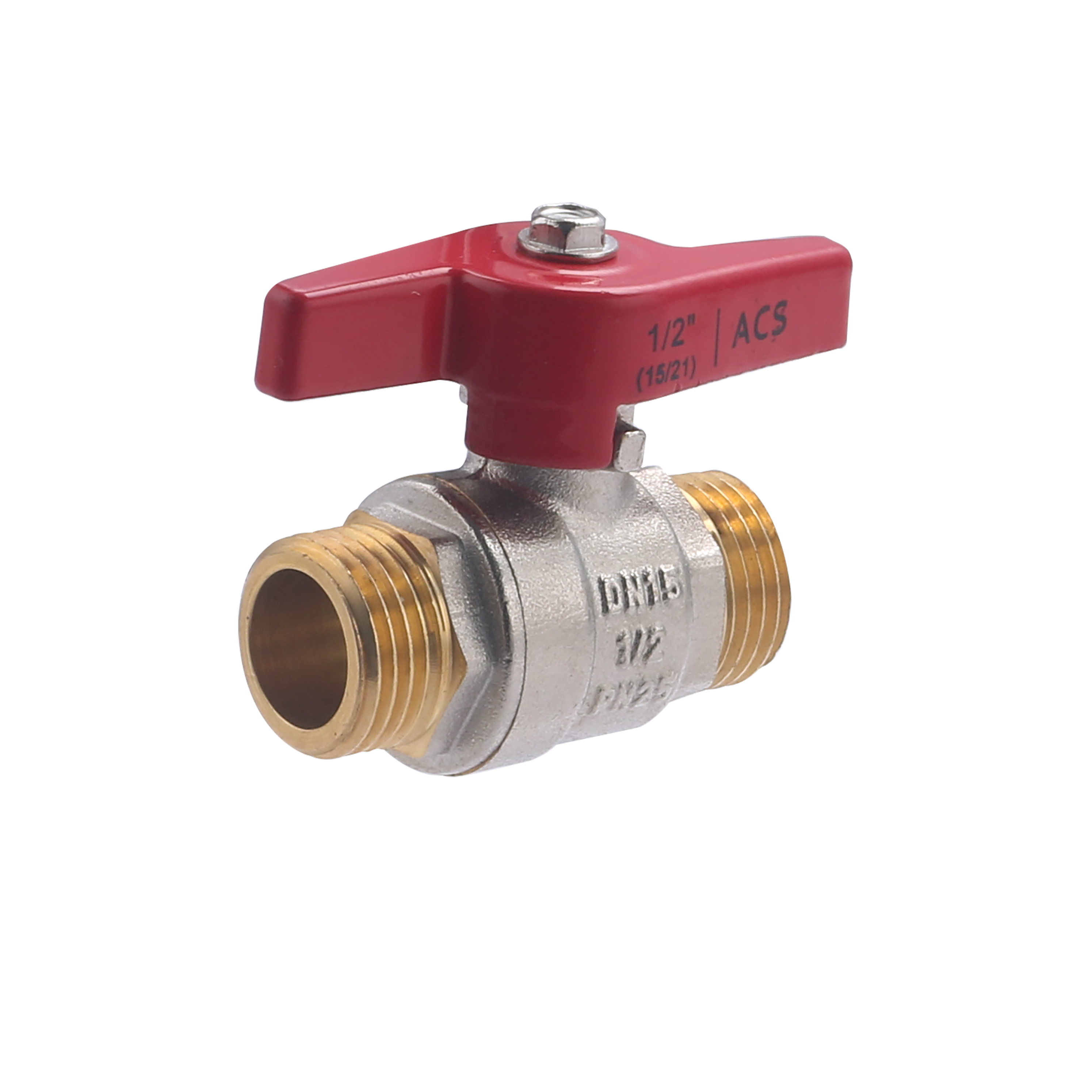 Válvula de paso palomilla Macho - Macho 1/2 QUICK PLOMBERIE | Leroy Merlin