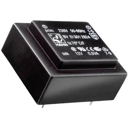 Hahn BV EI 305 2052 Transformateur pour circuits imprimés 1 x 230 V 1 x ...