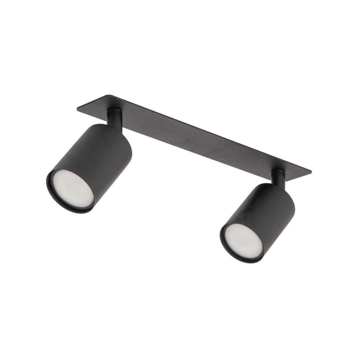 TK Nex Spot double encastré noir 2xGU10 | Leroy Merlin