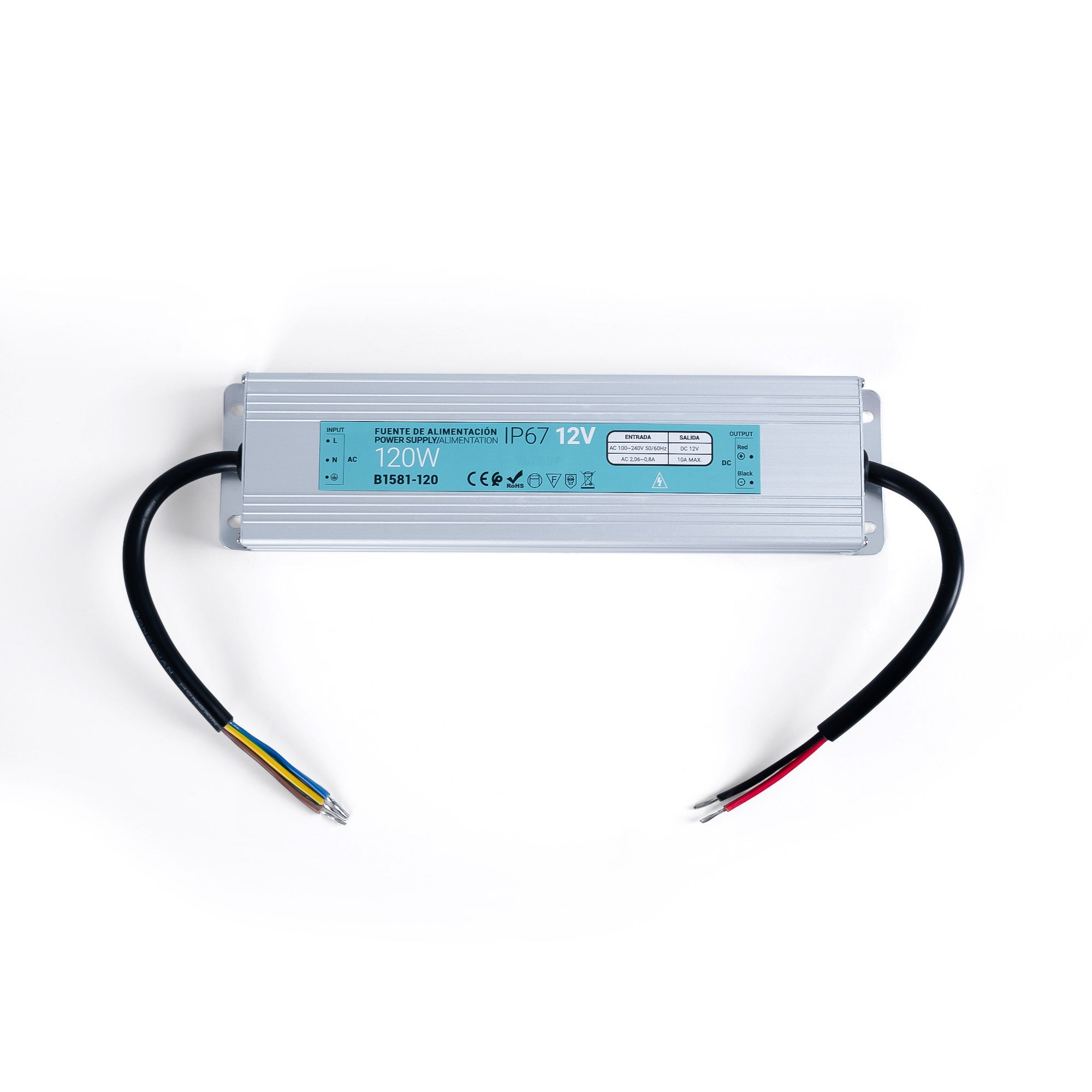 Alimentation compacte et étanche 12V 120W IP67 | Leroy Merlin