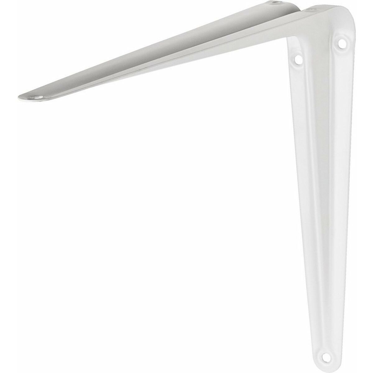 Soporte de Pared AMIG 1-4415 Estantes Acero Blanco (30 x 25 cm) | Leroy ...