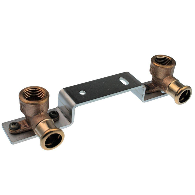 Vsh Xpress support gemini 1/2 bi. x 15 mm presse 6490 cuivre | Leroy Merlin