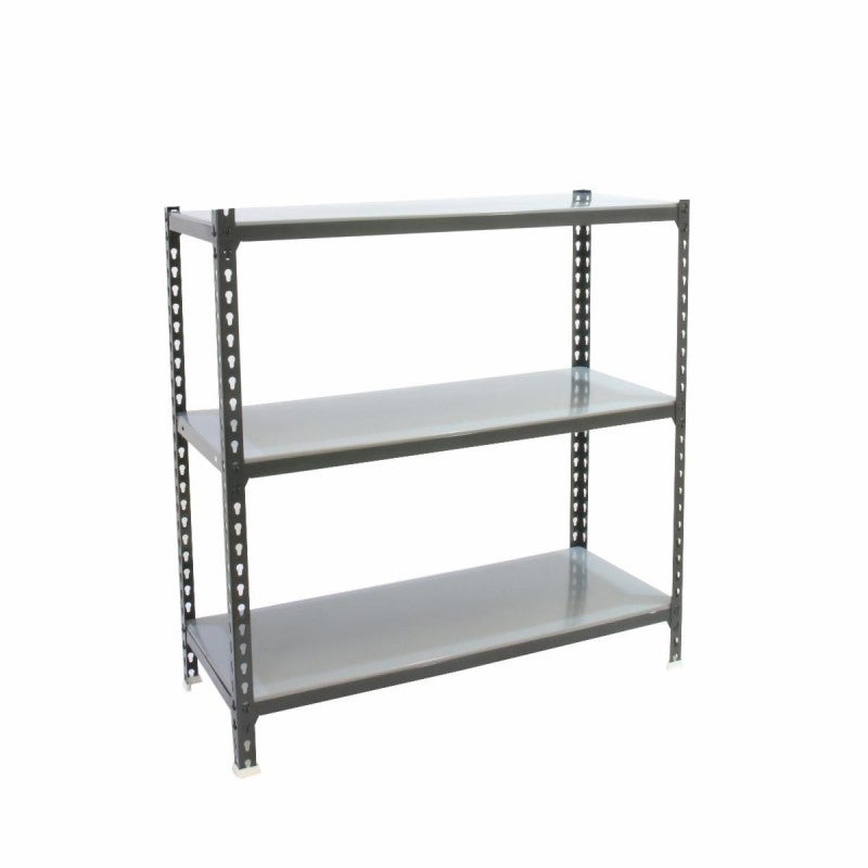 Estanteria SIMONCLICK MINI 3/400 900 ANTRACITA/GALVA - 8425437096853 - Simon Rack | Leroy Merlin
