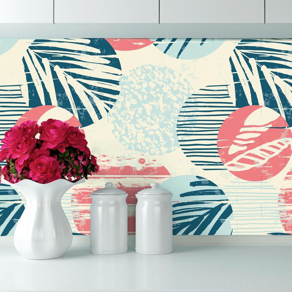 Crédence à coller Palm - 300 x 60 cm | Leroy Merlin