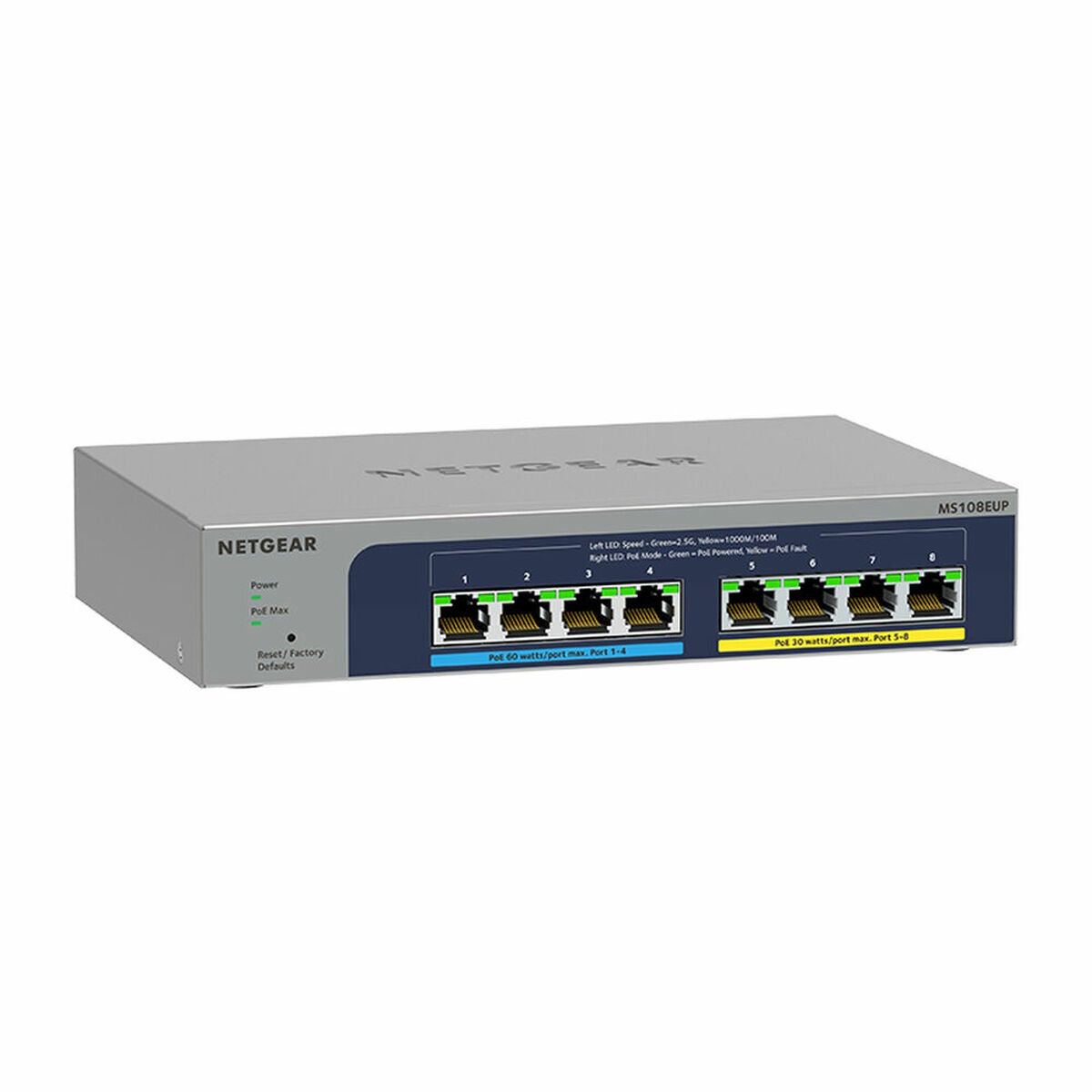 Switch Netgear MS108EUP-100EUS | Leroy Merlin