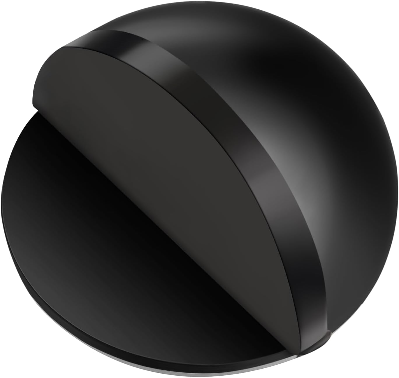 Cale-porte autocollant. Cale-porte ovale en acier inoxydable. Cale ...