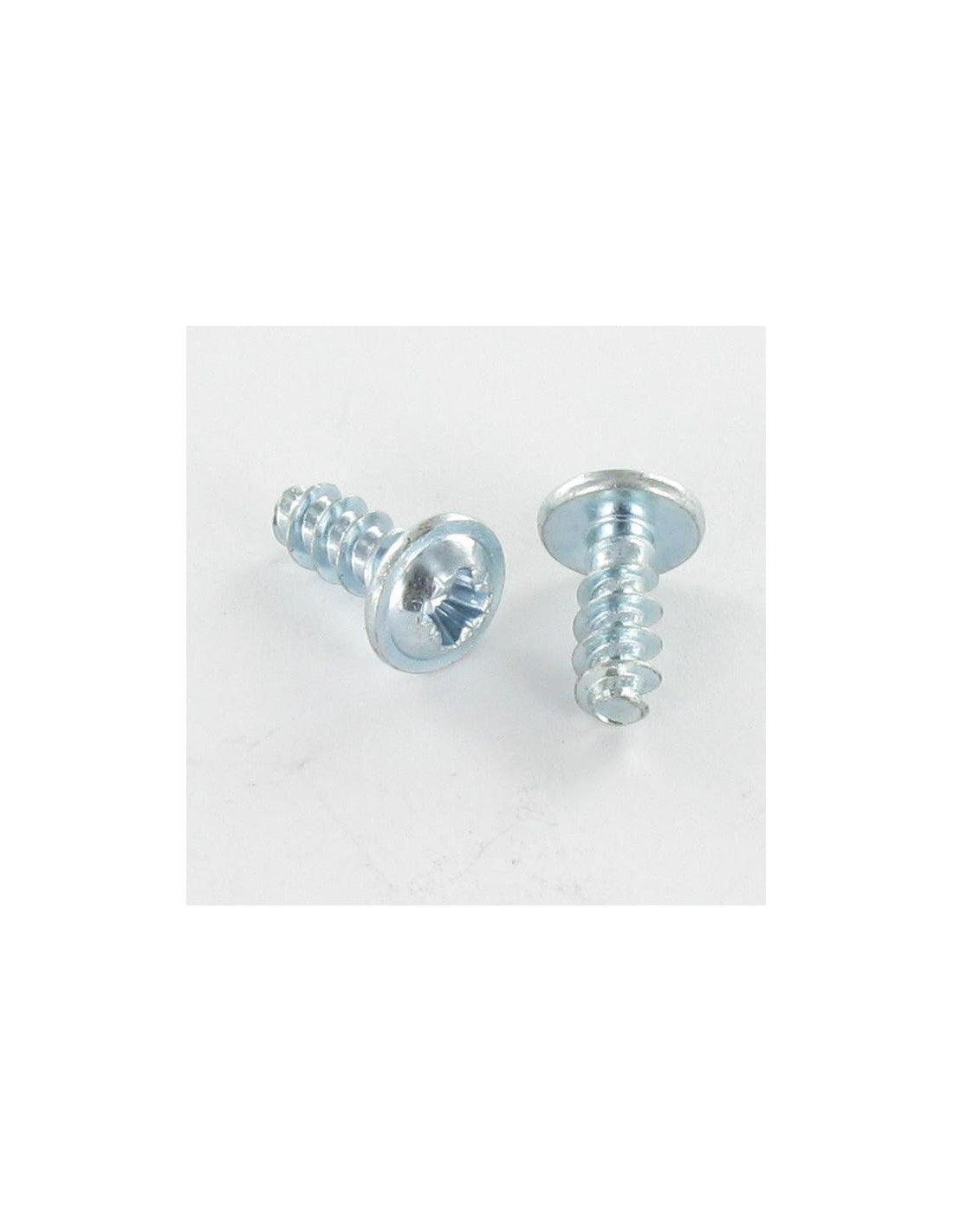 Vis PVC Poelier tête ronde large TRL Pozi N°2 4X25 Acier zingué-100 ...