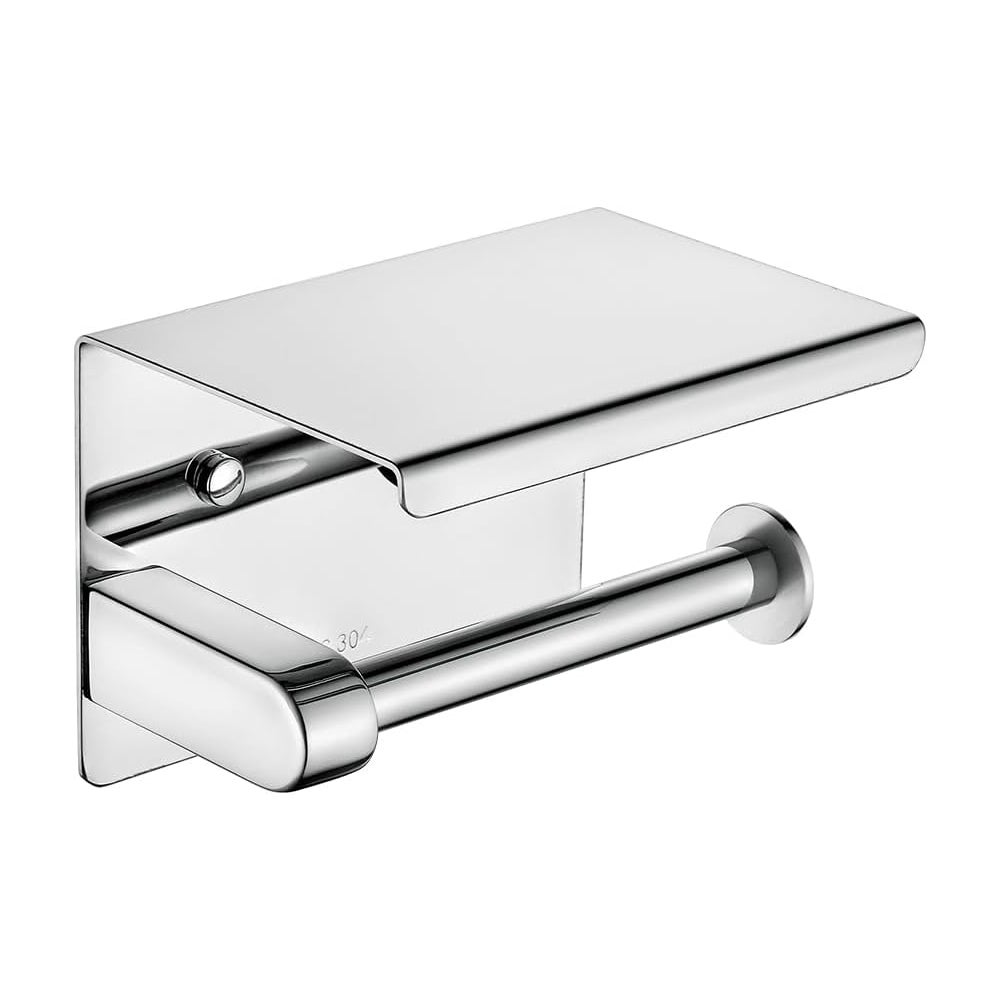 Porte - papier toilette mural en acier inoxydable 304, argent ...