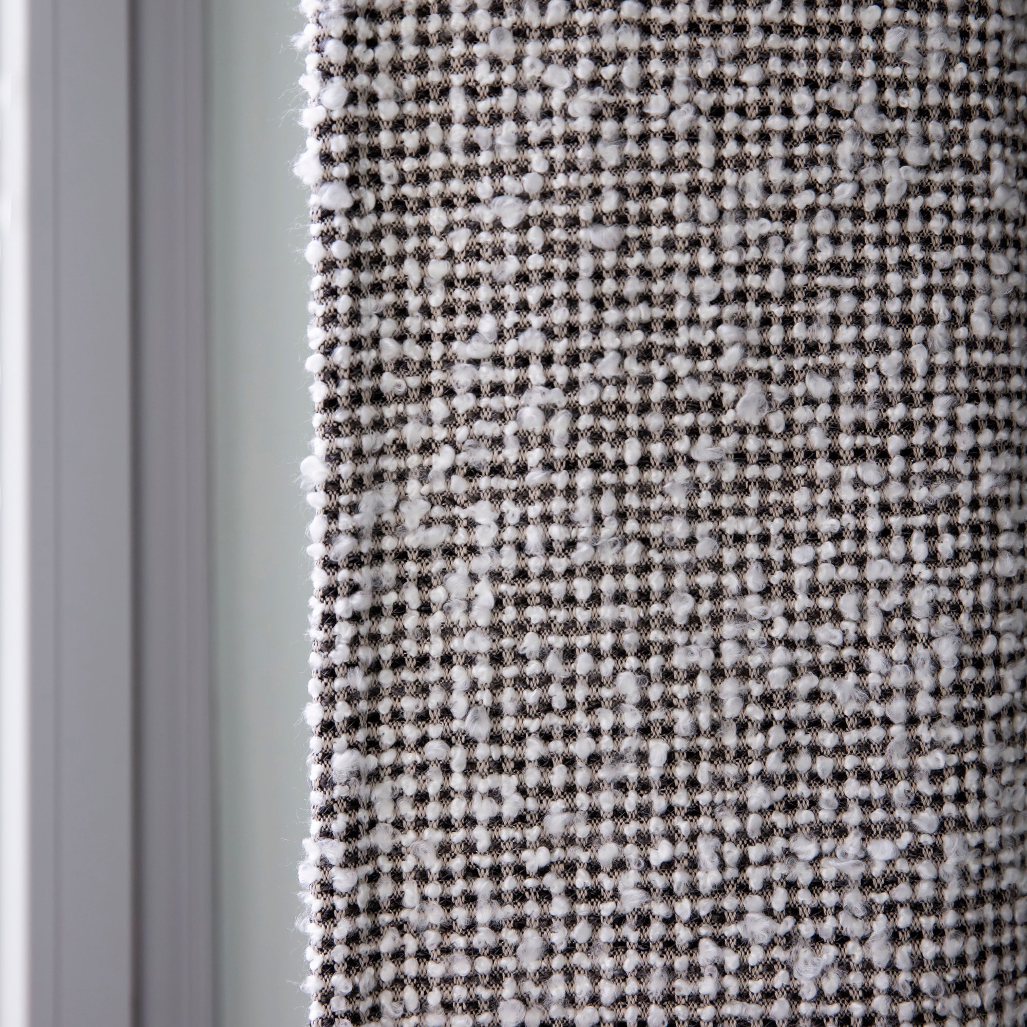 MADURA - Rideau Pietro Tamisant en Texture bouclette au motif micro ...