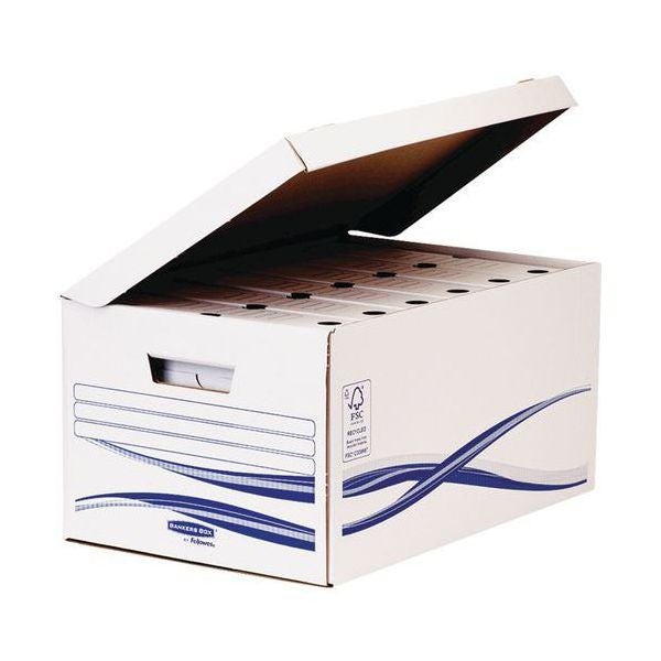 10 Boîtes d'Archivage Basic A4 / A4+ en carton 100% recyclé | Leroy Merlin