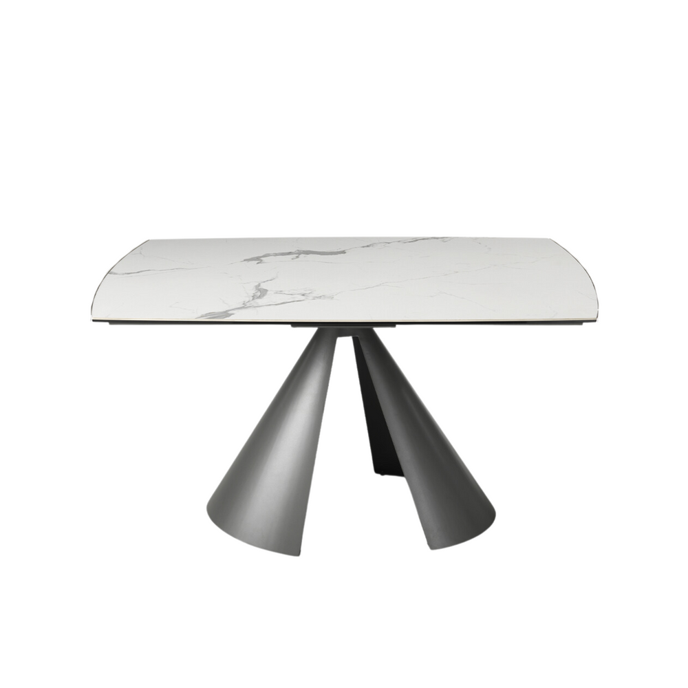 Table extensible moderne "Noel" avec mécanisme de rotation 140/200x90 ...