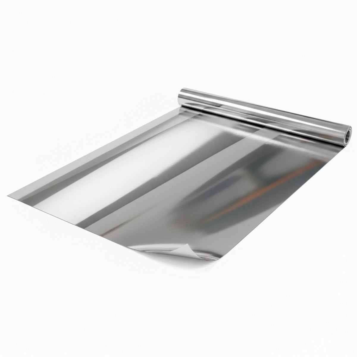 Vinilo Espejo de Alta Resistencia para Decoración - Plata - 124 x 500 ...