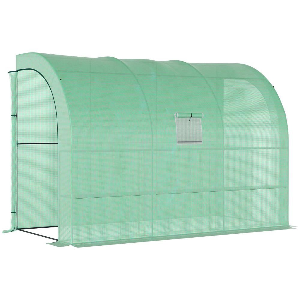 Serre avec étagères et fenêtres, serre en PVC résistante, pour balcon ...