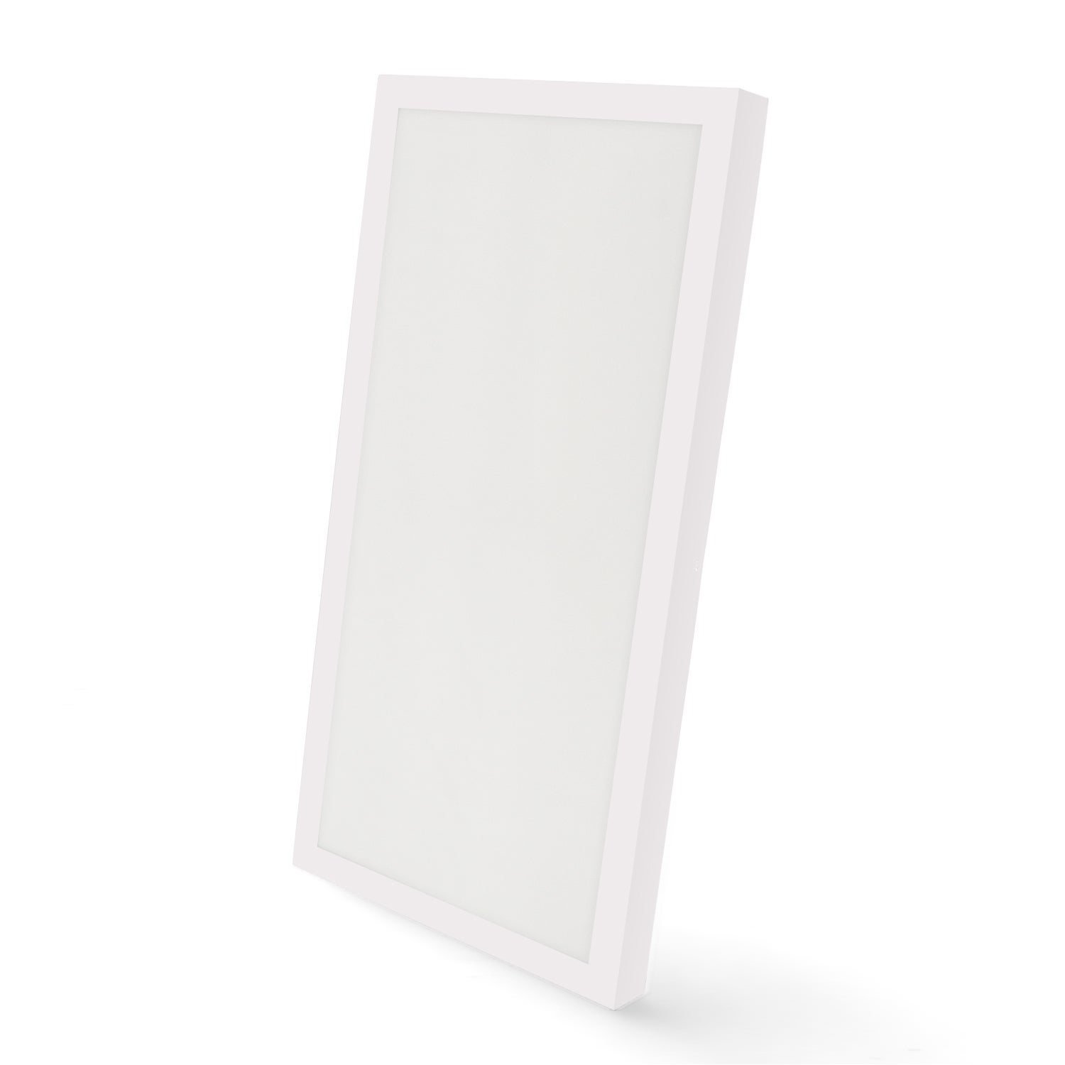 IluminaShop Panel LED de Superficie 60X30 cm 24W CCT Marco Blanco ...