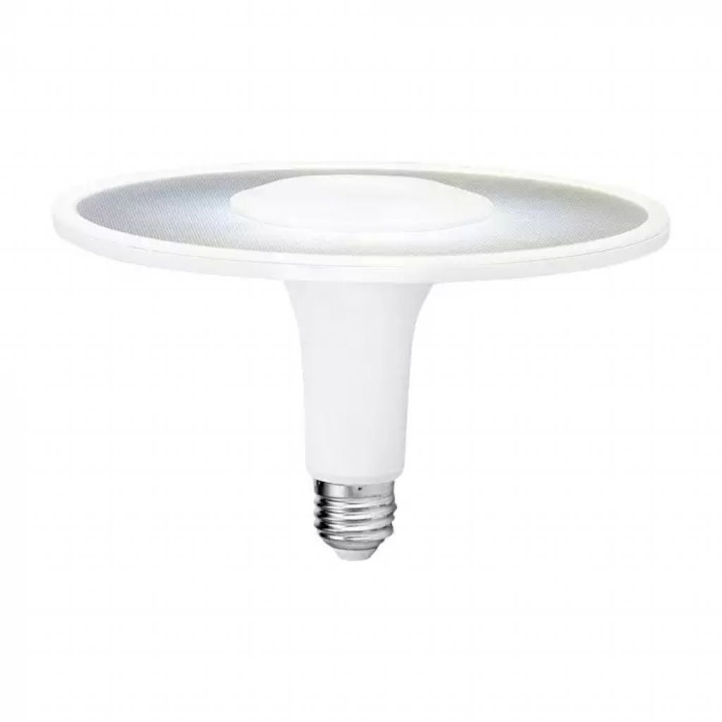 Samsung E27 18W UFO Acrilico Plastica 3000K LED Chip Lamp | Leroy Merlin