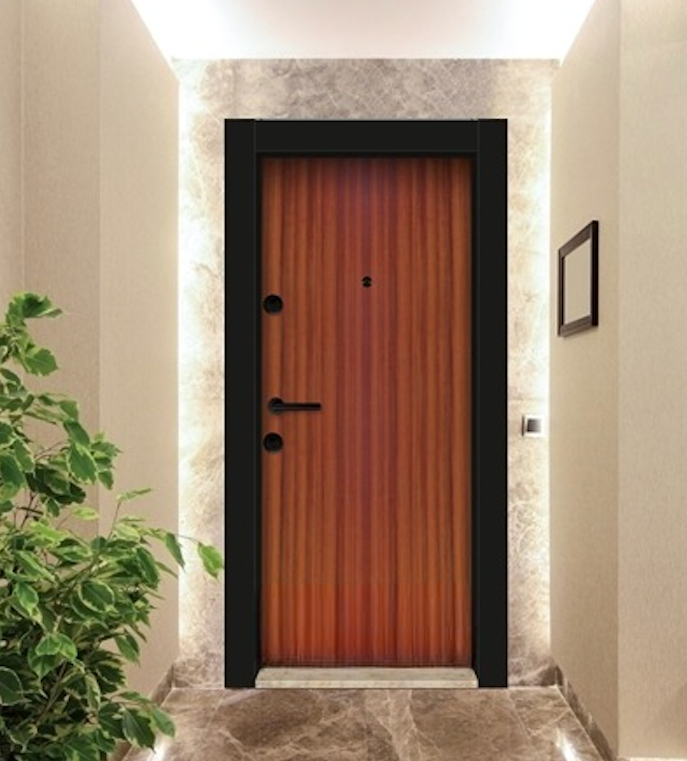 Porte blindée Outdoor -CMP - 9222 (L.:900mm ; H.:2000mm) | Leroy Merlin