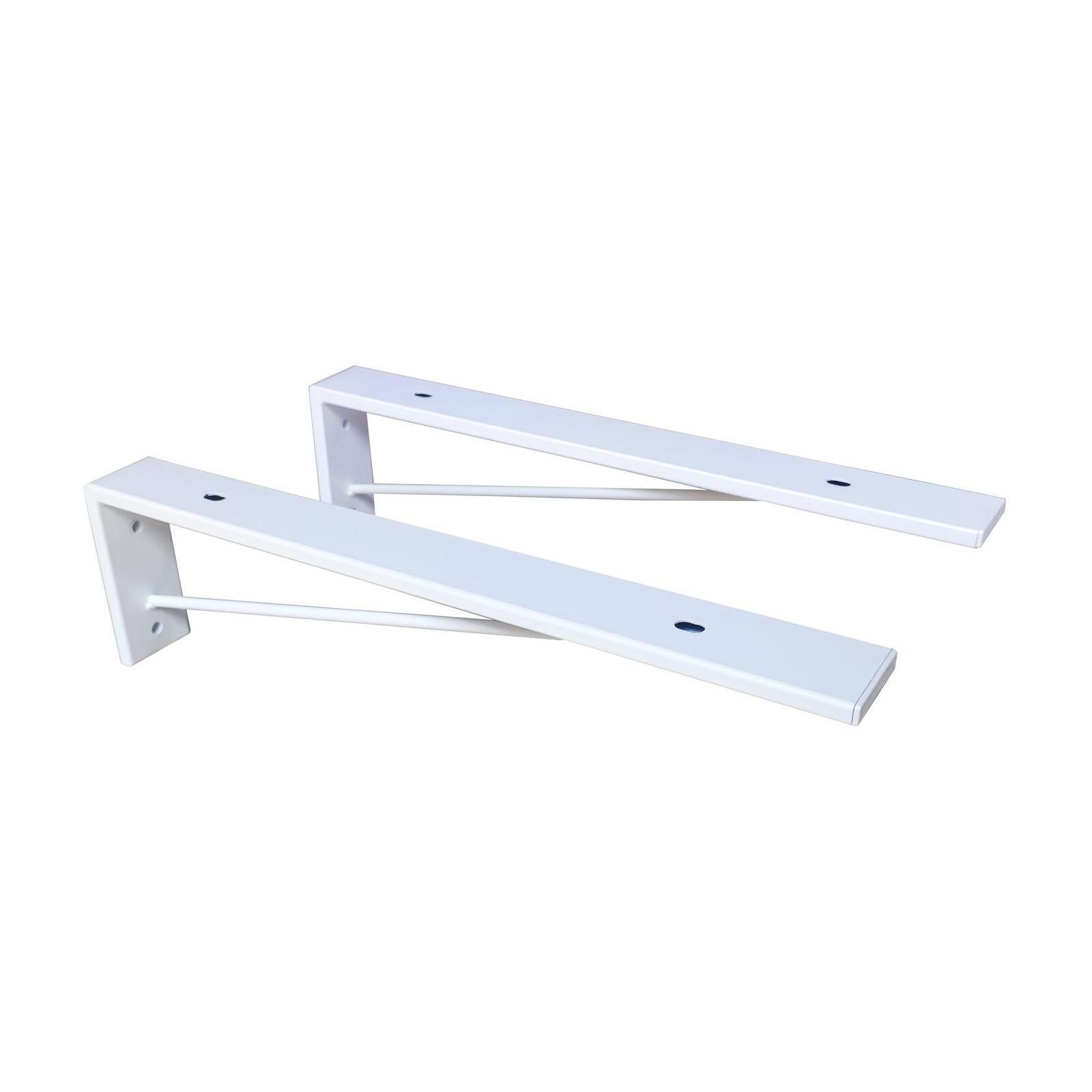 Lot de 2 équerres de fixation invisible pour plan de travail | Leroy Merlin