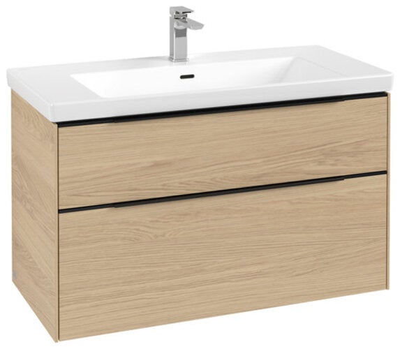 Villeroy & Boch Subway 3.0, 973x576x478 mm, meuble pour lavabo, 2 ...