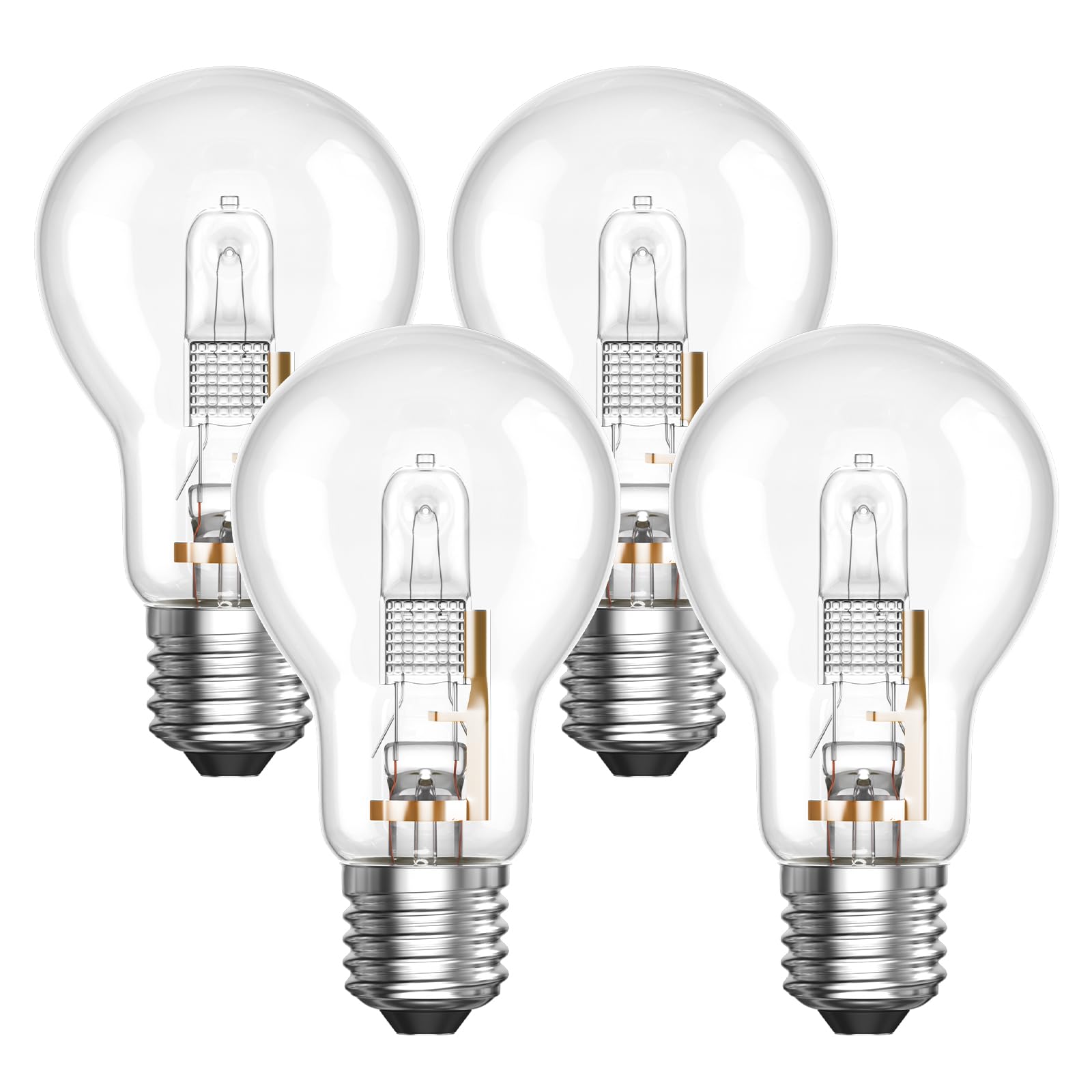Bombilla Halógena E27 A55 100W Dimmable,220-240V,Blanco Cálido 2700K ...