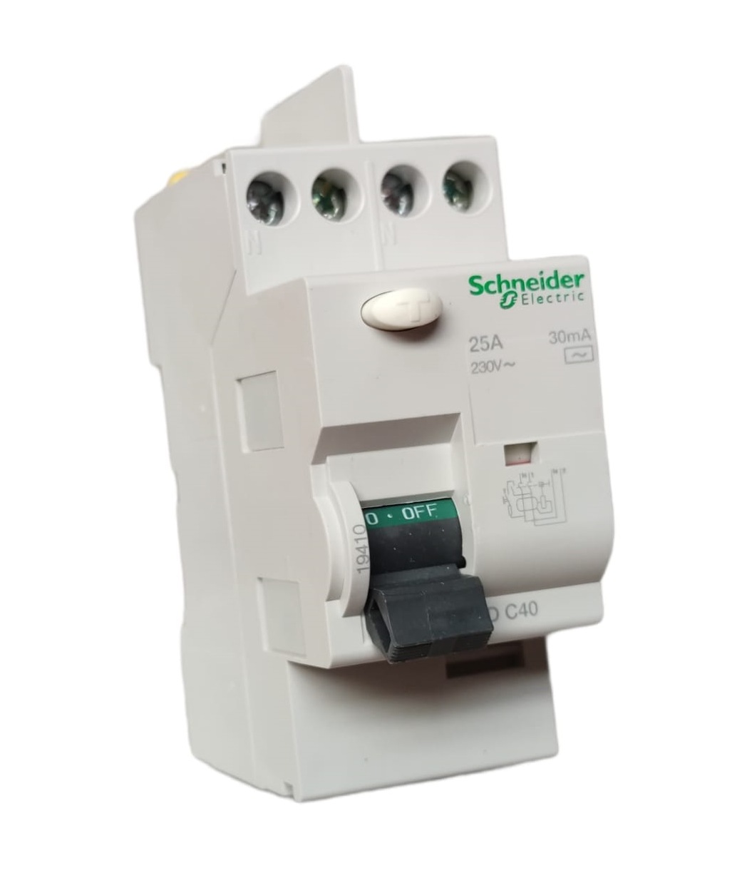 Schneider 19410 interruttore differenziale c40 2p 25a 30ma cl ac | Leroy Merlin