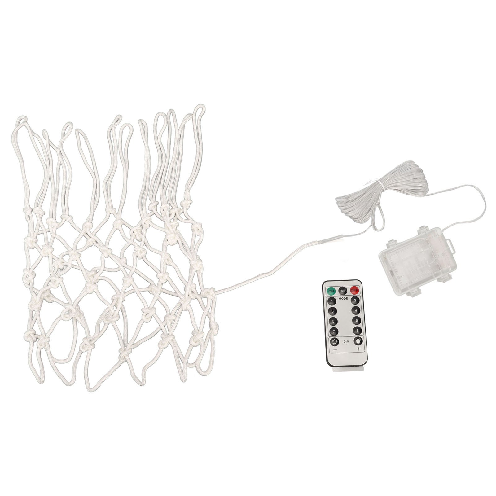 Filet de basketball LED réglable avec télécommande, lumière de ...