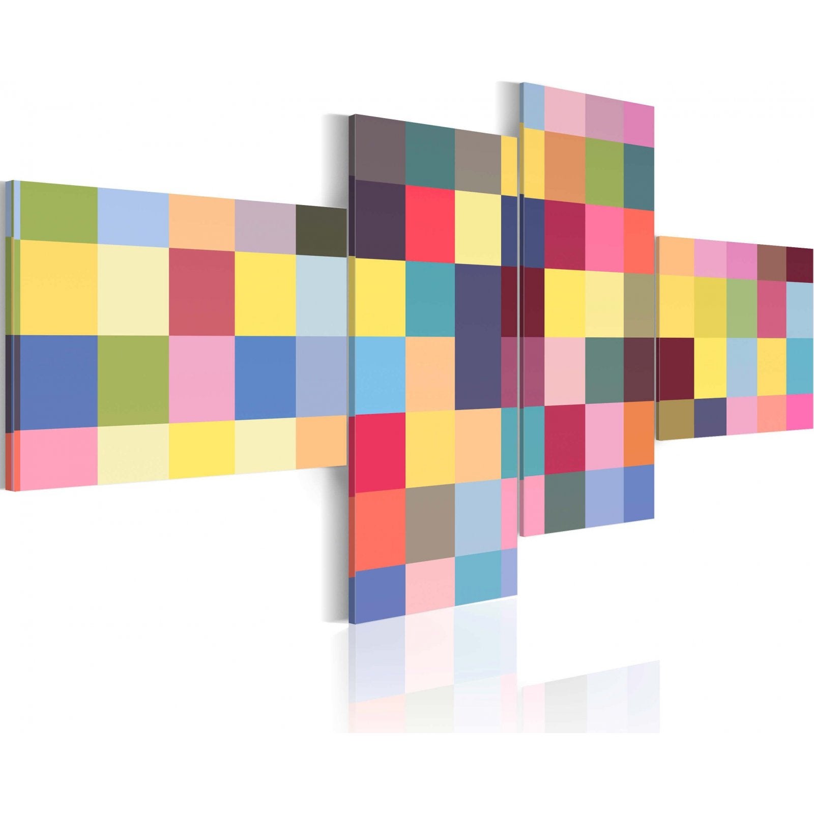 Tableau esthétique de couleurs - 100 x 45 cm | Leroy Merlin