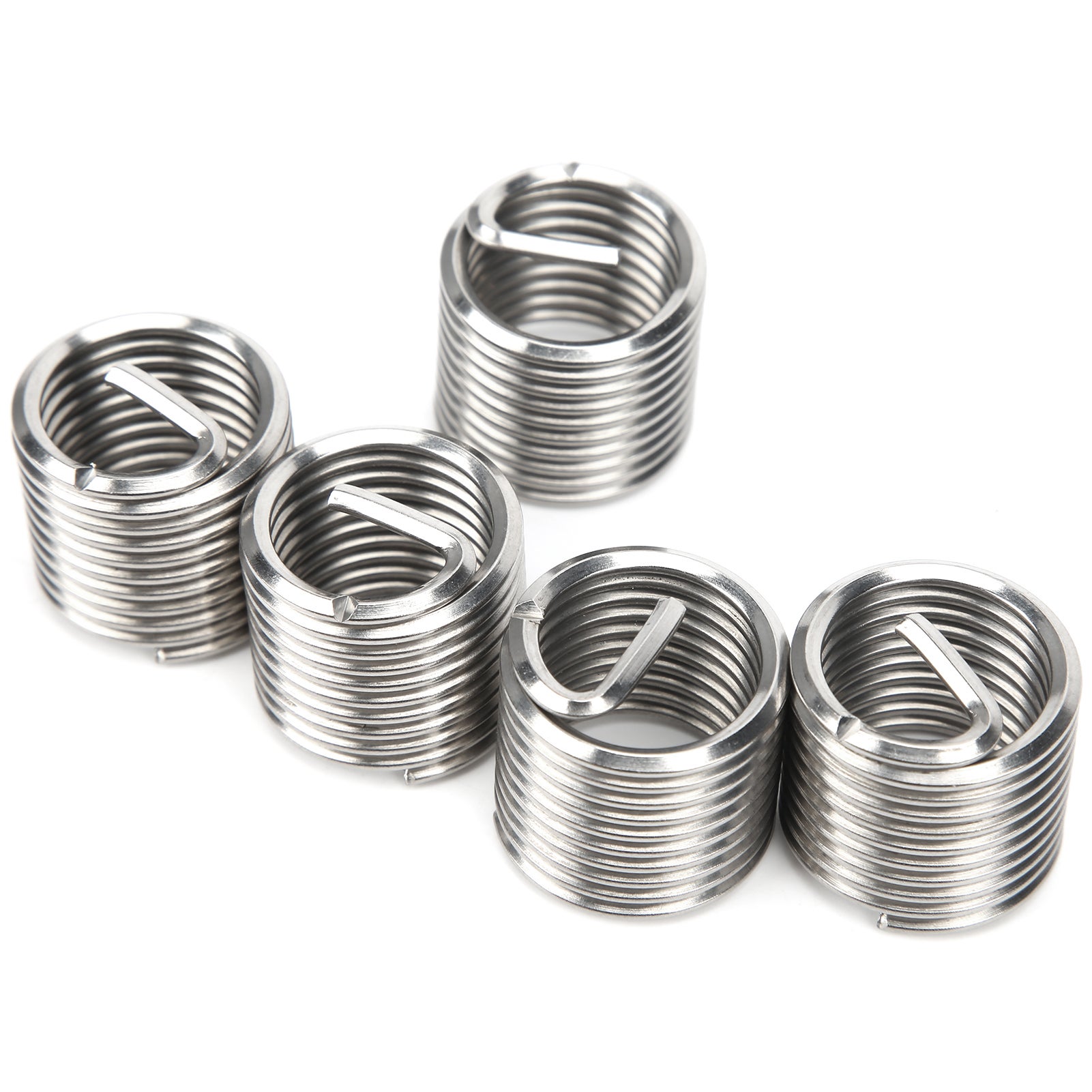 5 pezzi inserto filettato manicotto a spirale boccola dado kit di ...