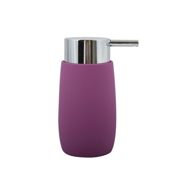 Distributeur de savon AS ASTI SOFT TOUCH Violet MSV | Leroy Merlin