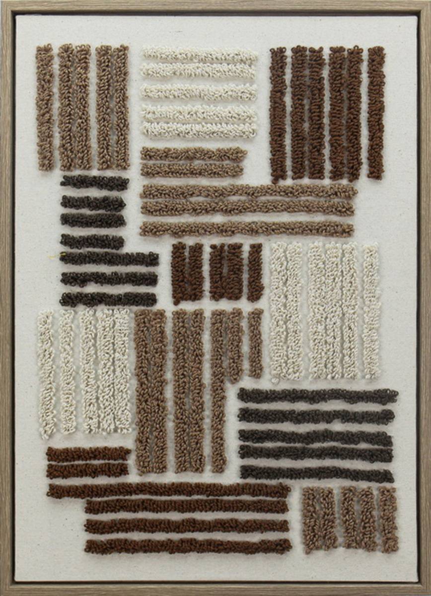 Toile 3D Emir marron 50x70cm - Atmosphera créateur d'intérieur | Leroy ...